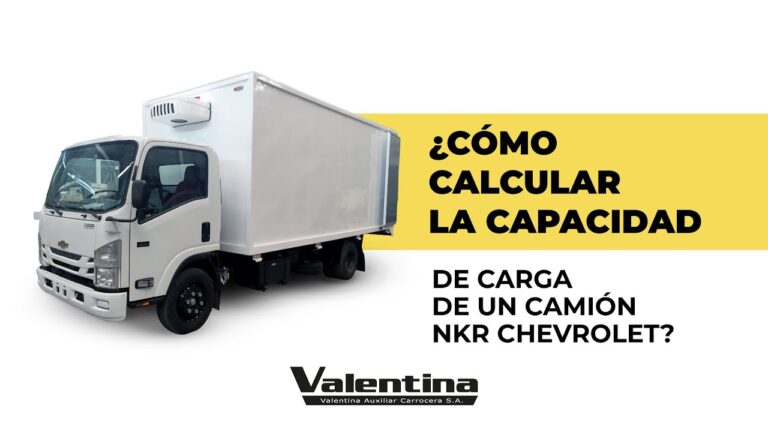 ¿Cuánto Puede Cargar un Camión de 3500 kg? Descubre su Capacidad de Carga - Rafas Automoción ...