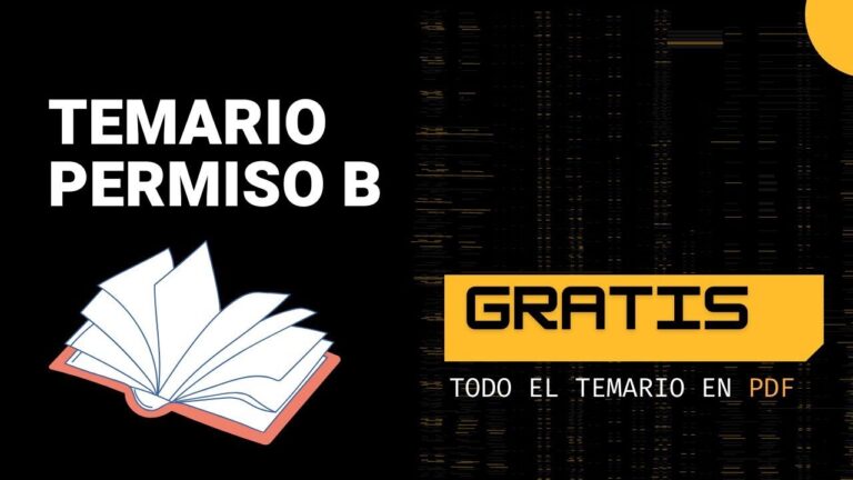 Descarga Gratis el Manual del Permiso B en PDF para España | Guía Completa - Rafas Automoción ...