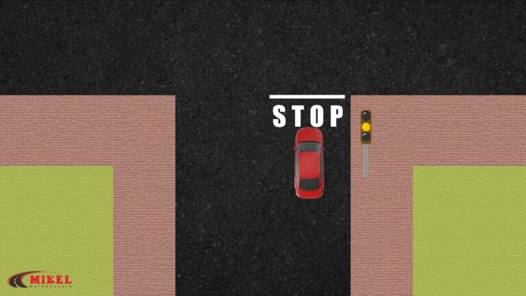 Qué Indica un Semáforo con Franja Blanca Vertical Intermitente ...